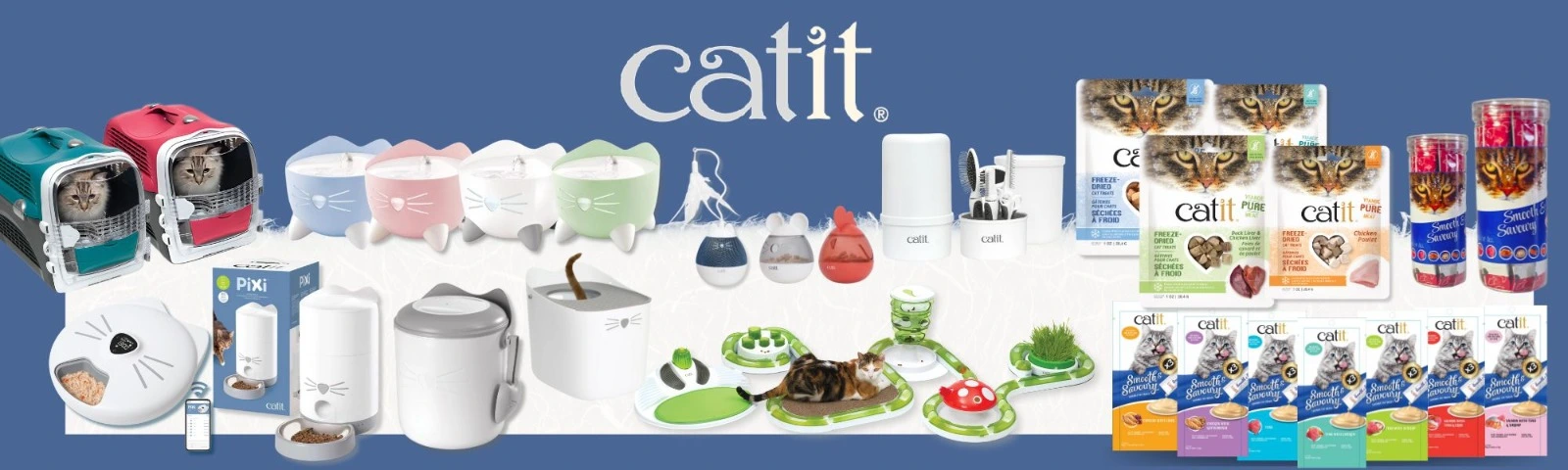 Shop Catit India | Shop Cat Treats, water Fountains & Smart Toys